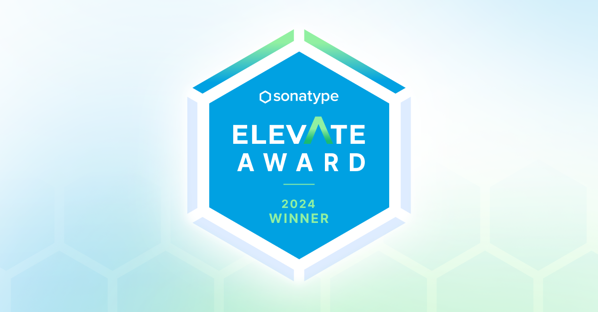 Sonatype Announces 2024 Elevate Awards Winners